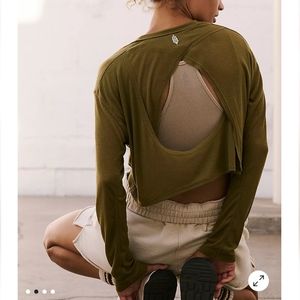 Free People | Tops | Free People Movement Infinitee Light Teal | Poshmark